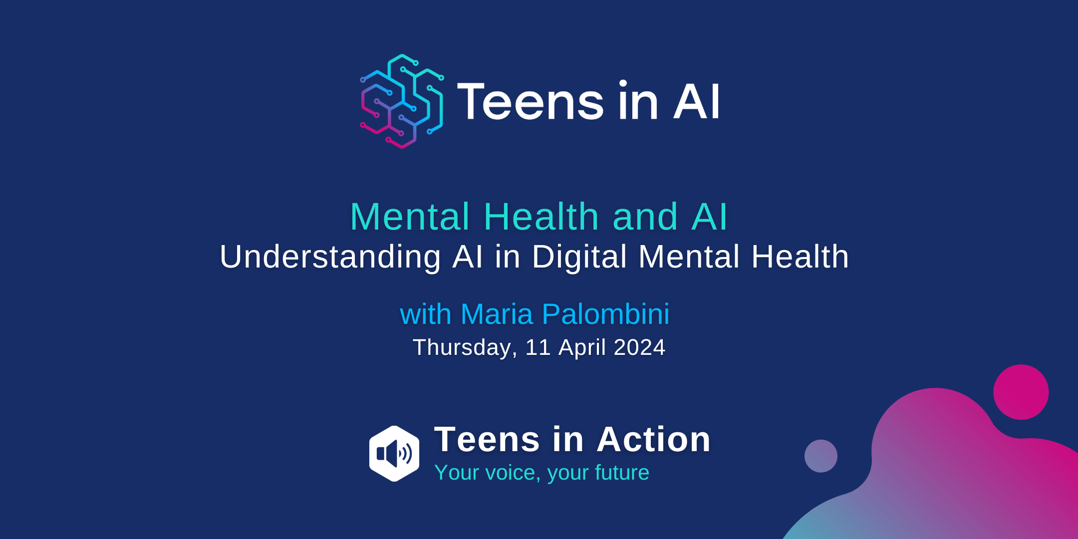 Teens in Action: Understanding AI in Digital Mental Health - Teens in AI